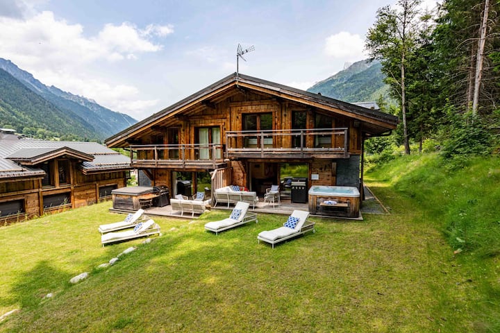 Ski Chalet Bonnabelle, Jacuzzi, Jardin, Parking - Chamonix-Mont-Blanc