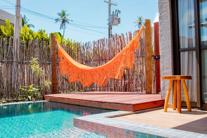 Beautiful Beachfront House In Milagres - São Miguel dos Milagres