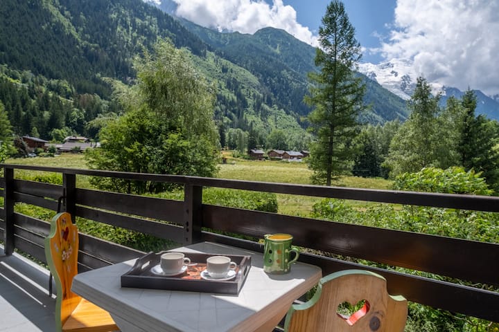 Nid Spacieux Avec Vue Sur La Chaîne Du Mont Blanc. - Chamonix-Mont-Blanc