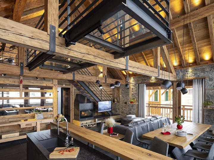 Chalet à Les Deux Alpes Avec Sauna & Jacuzzi - La Grave