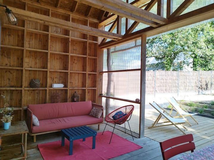Charme Du Bois - Belle Maison 10 Personnes - Mesquer
