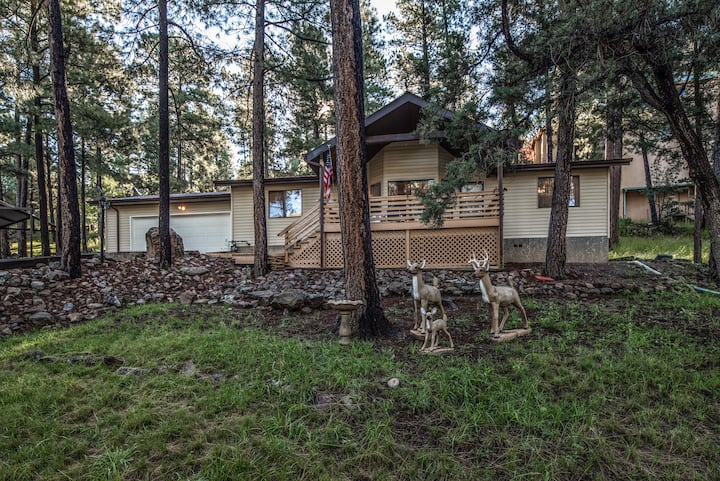 Season 4 Art | Private Mountain Retreat, Hot Tub! - Ruidoso, NM