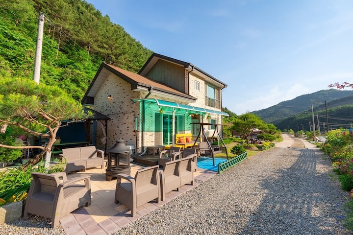 #남이섬 #케이블카 #출렁다리 별꽃숲 독채 - Chuncheon-si