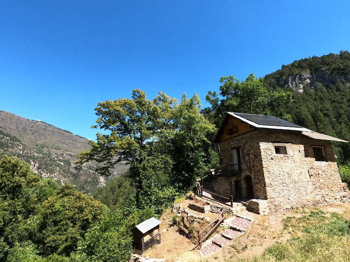Maison Maralpine Pour Vacances En Famille - Roubion