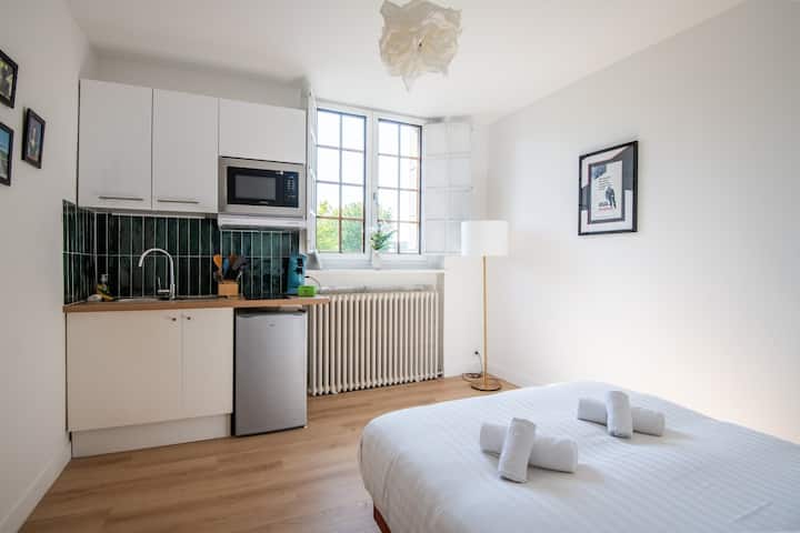 Studio Tout éQuipé - Saint-maur, 15min De Lille - Marcq-en-Barœul