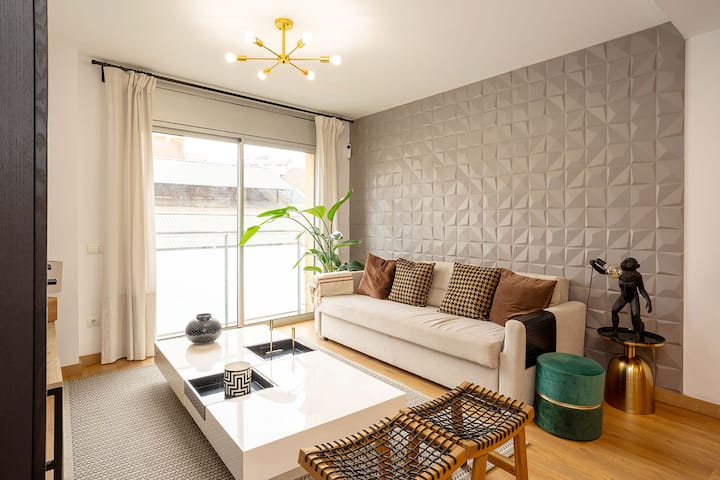 Modern Apartment Near Pl. España - Barcelone