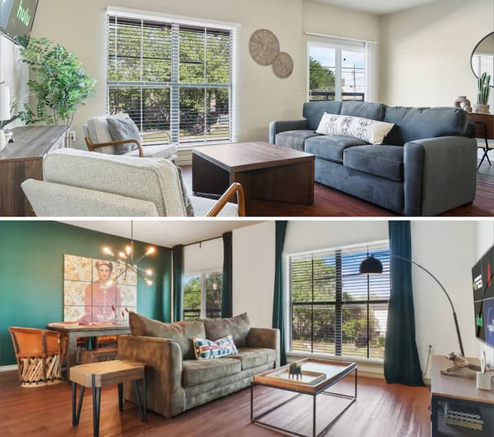 Dual Urban Oasis | 8br In Vibrant North Loop Hub - Austin, TX