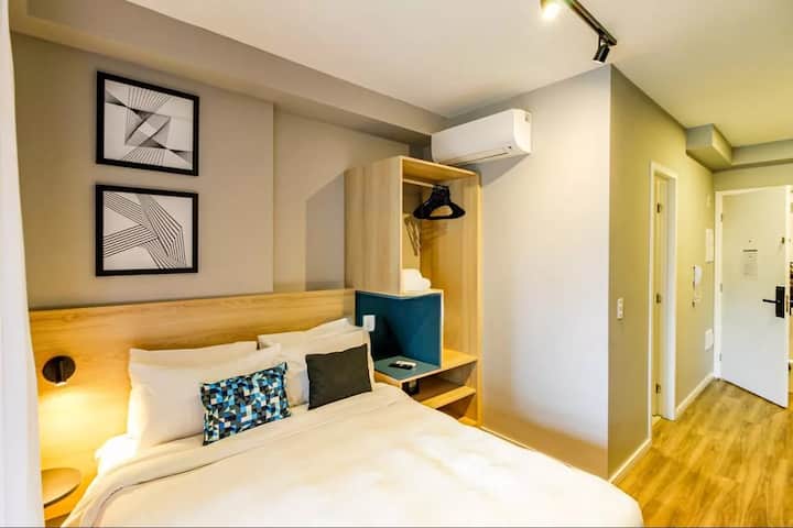 Studio 619 Hmb Metrô Brooklin S/garagem - Santo Amaro