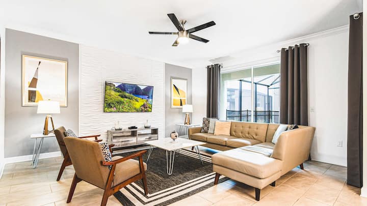 Disney Fun: Themed Rooms, Private Pool, Lazy River - Kissimmee, FL