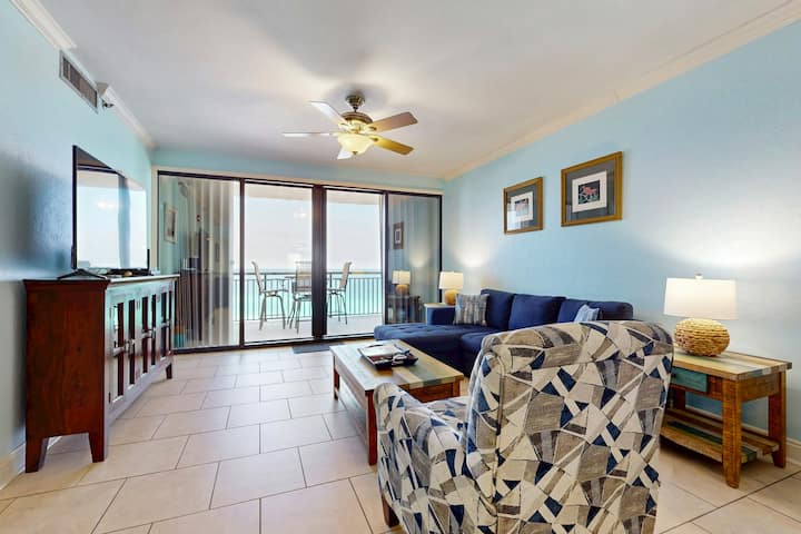 Gorgeous 2br Oceanfront 10th-floor | Balcony - Navarre Beach, FL