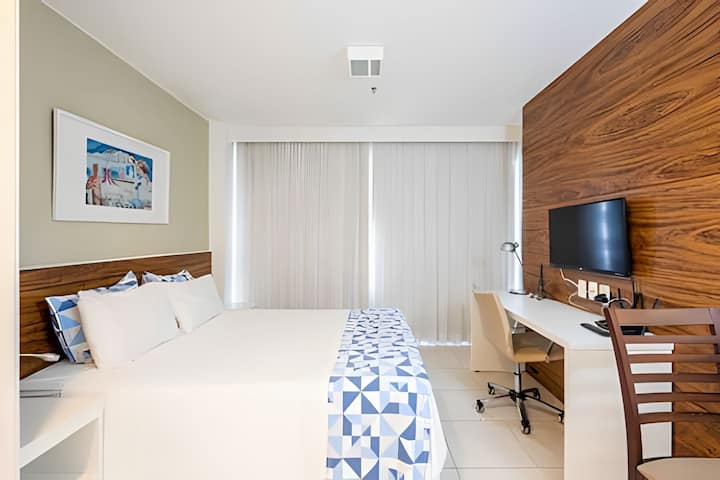 Flat Fusion 6° Completo + Garagem -