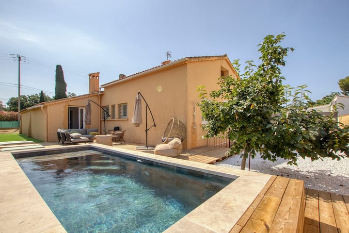 Villa Coquelicot - Maison Climatisée Avec Piscine - Six-Fours-les-Plages