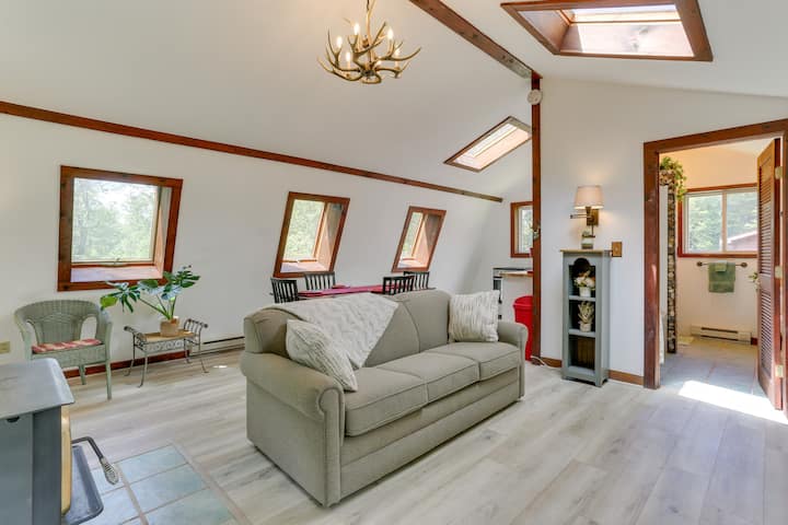 1 Mi To River: Pet-friendly Studio In Milanville! - Beach Lake, PA