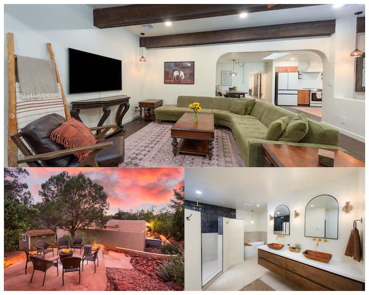 The Abode | Private, 3 Kings, Hot Tub, Near Hiking - Sedona, AZ