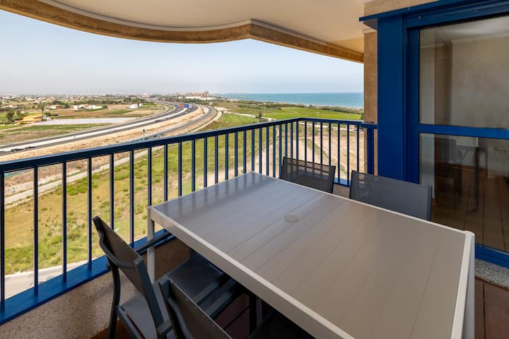 Apartup Patacona Surfing Beach. Wifi + Pk + A/c - Valencia