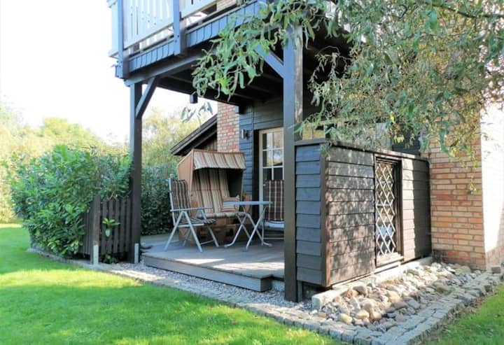Nr. 2 Fewo Mit Kamin, Terrasse Und Strandkorb - Am Salzhaff