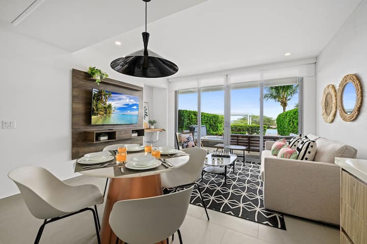 Oceanfront Condo With Private Hot Tub By Bluearuba - Aruba