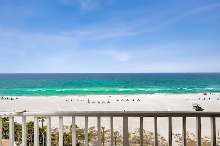 Direct Beach Access! Ocean View, Free Parking - Panama City Beach, FL