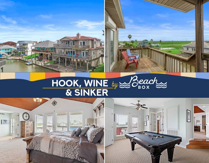 Canal Front Fishing Retreat With Great Views - Freeport, TX