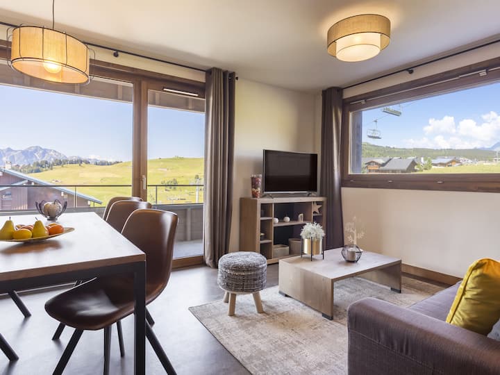 Appartement Dans Le Village De Ski Les Saisies - Hauteluce