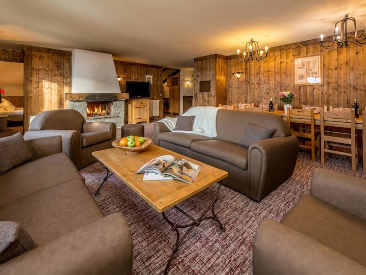 Appartement Avec Cheminée Et Wi-fi Dans L'arc 2000 - Les Menuires