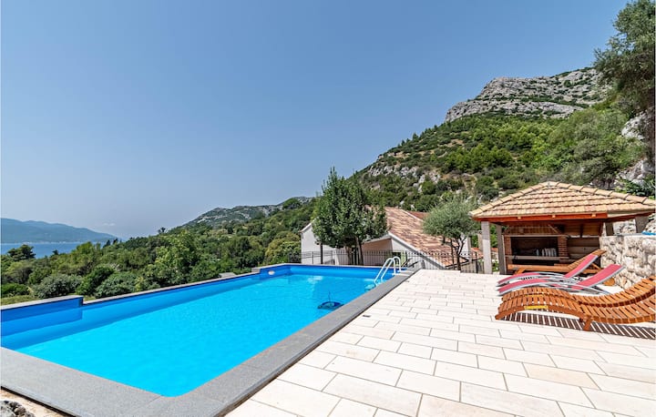 5 Bedroom Gorgeous Home In Viganj - Korčula
