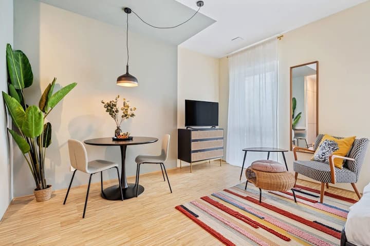 Cozy Studio W/ Full Kitchen & High-speed Wifi - Luxemburgo