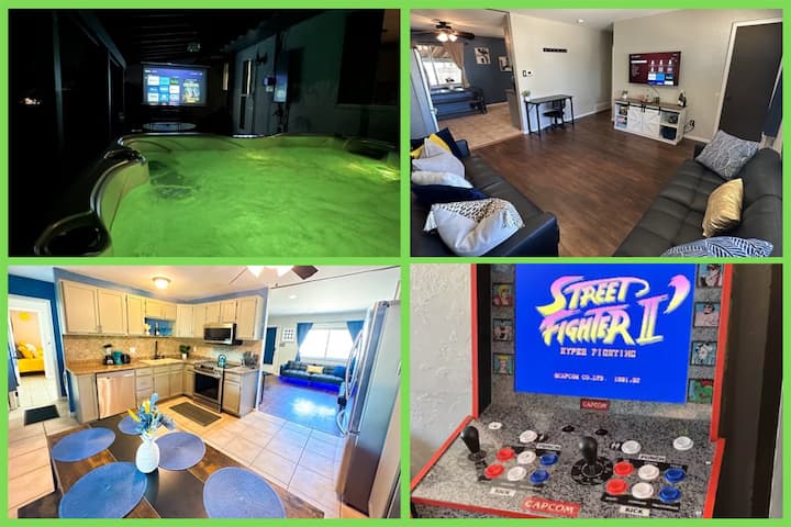420friendly Hottub Arcade 7beds Home - Pueblo, CO