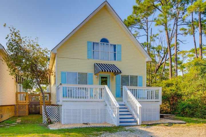 Creekfront Dauphin Island Cottage: Walk To Gulf! - Dauphin Island, AL
