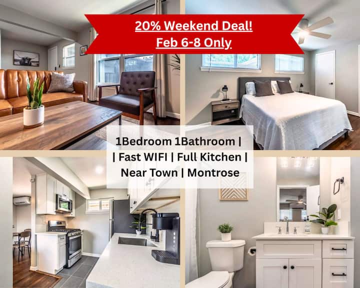 (16) 20% Off | Sleek Central Houston Retreat - Houston, TX