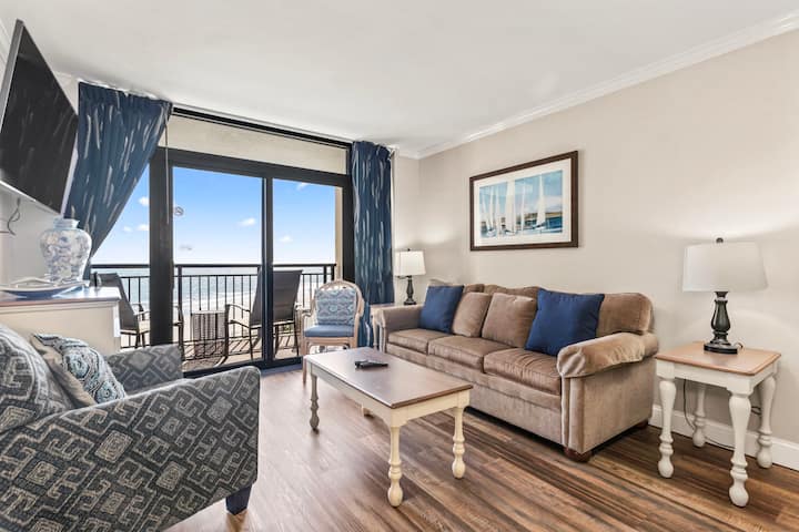 Newly Renovated Oceanview Condo-king Bed-waterpark - Myrtle Beach, SC