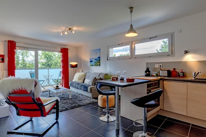 Le Coquelicot 3*/proche Vieille Ville-calme & Cozy - Annecy-le-Vieux