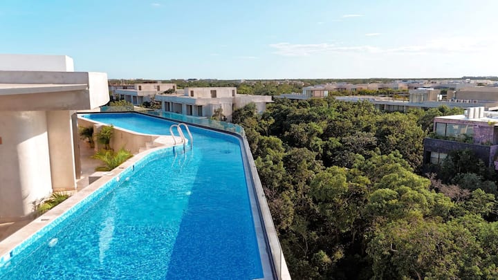 Serene Escape: Stress-free 2 Bd Retreat - Tulum