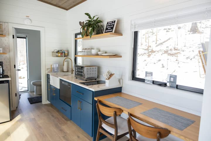 Luxury Tiny Home #1: Sauna, Shenandoah, Riverfront - Virginia
