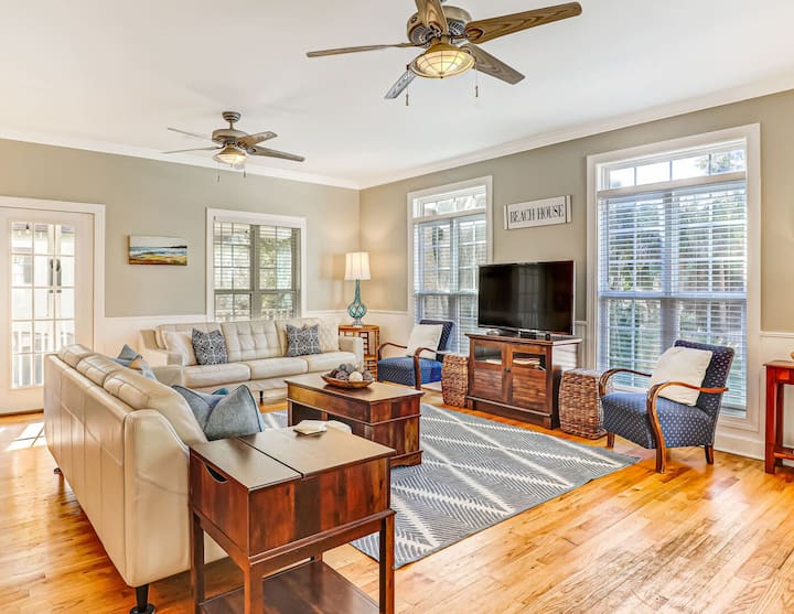 Beautiful Hideaway, Wonderful Outdoor Space! - ティビー・アイランド, GA