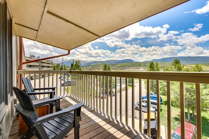 Fraser Condo Rental W/ Balcony, Mountain Views! - Fraser, CO