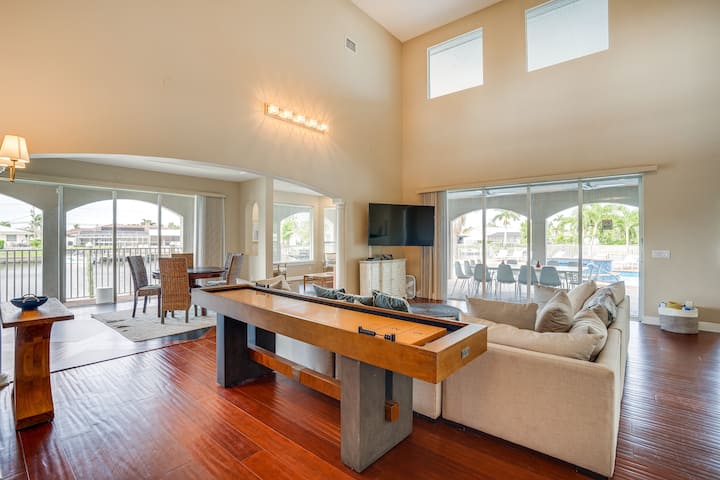 Pool & Boat Dock: Pet-friendly Cape Coral Home - Fort Myers, FL