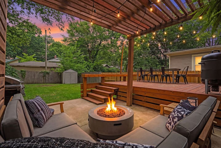 Entertainer - Brookside + Walkable + Firepit - Kansas City