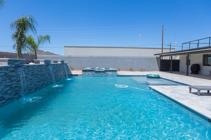 Desert Getaway Retreat, Pool, Spa, Billiards, Bbq - Queen Creek, AZ