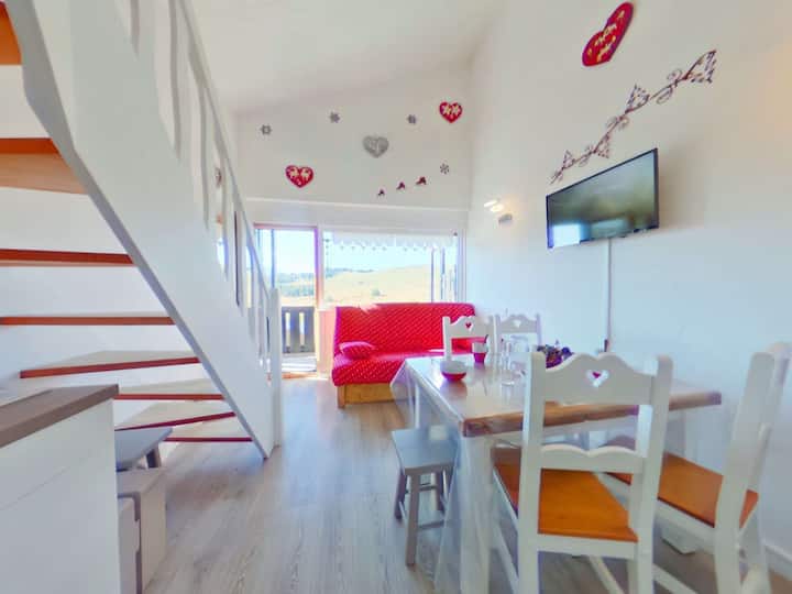 Appartement Les Saisies, 1 Pièce, 6 Pers. - Hauteluce