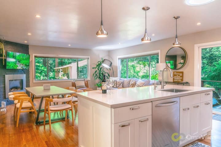 Retraite Paisible De 2 Chambres, Superbes Vues, Ba - Guerneville, CA