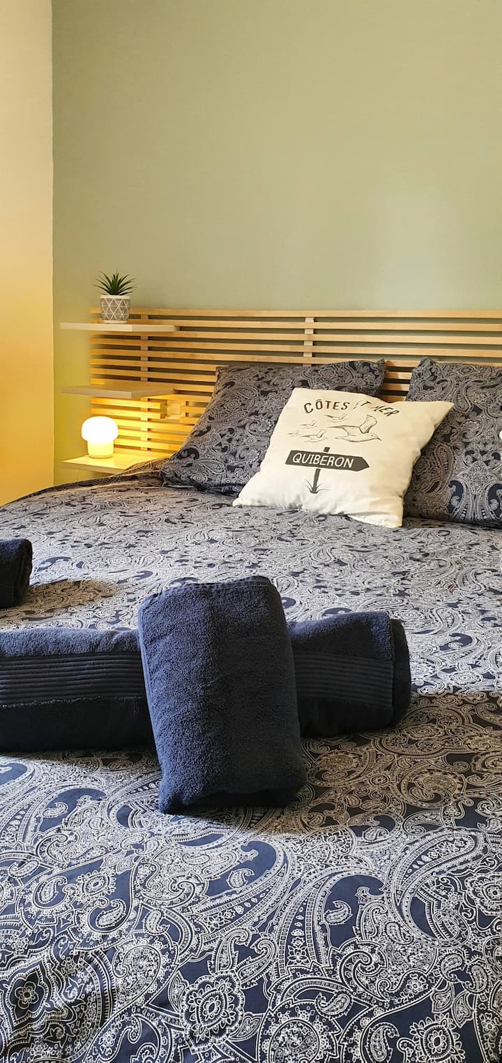 Maison 6 Pers. 650 M Plage Wifi Parking Jardin - Brittany