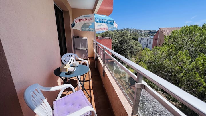 Havre De Paix Avec Balcon à Sainte-maxime - Sainte-Maxime
