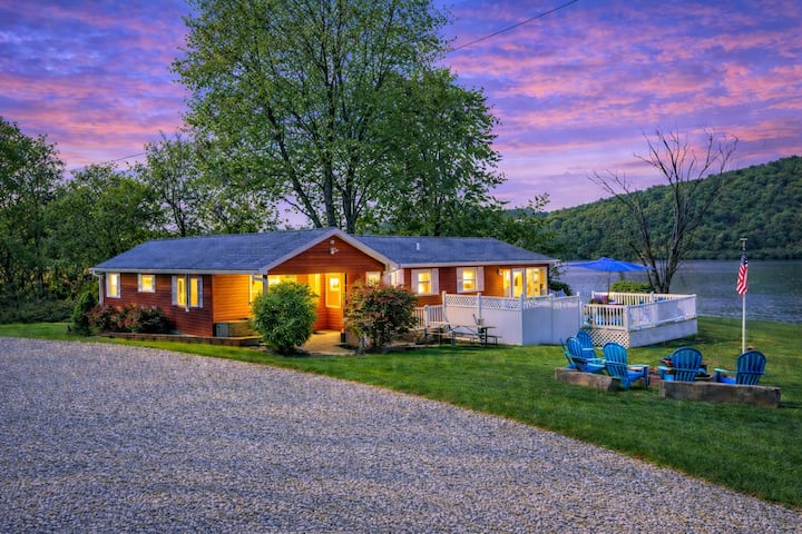 Vue Sur Lac-cabine-salle De Bain Privée-lake Front - Logan, OH