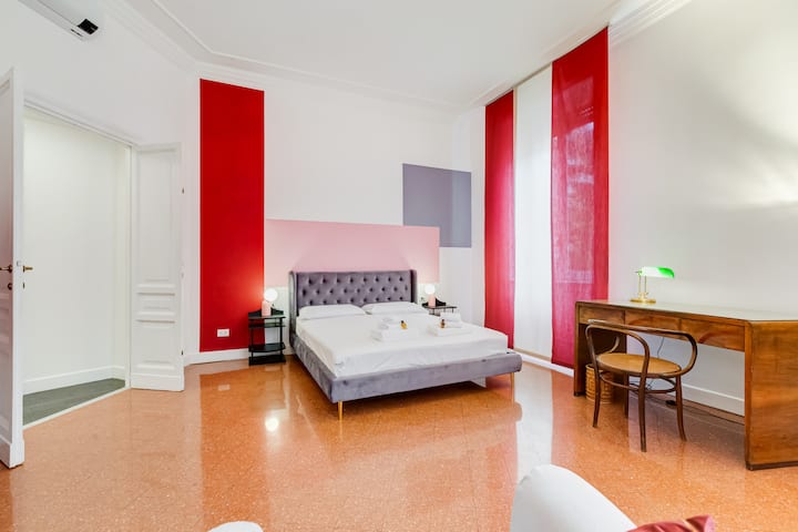 Bmga | Elegant Four-room Apt For 8 Guests In Prati - Rome