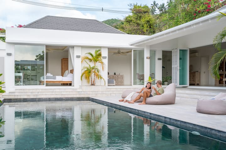 Villa Shanti 4br Tropical Lush - Private Pool - Koh Samui