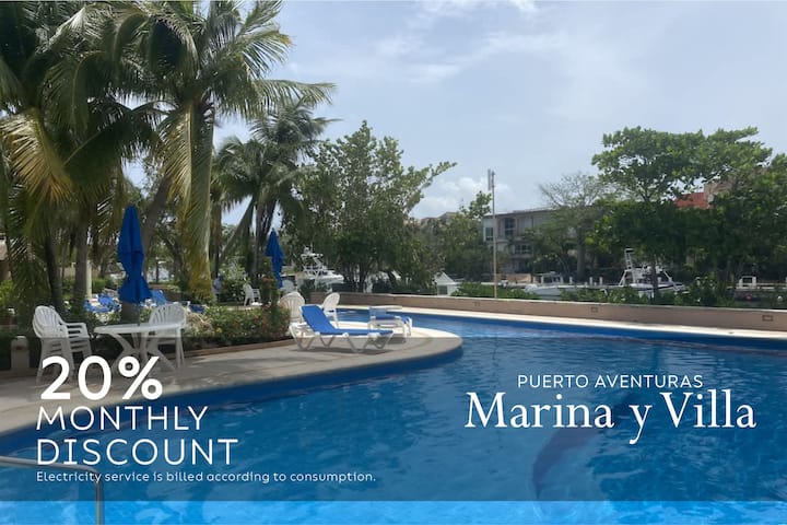Puerto Aventuras Condo: Balcony, Jacuzzi & Pool - Puerto Aventuras