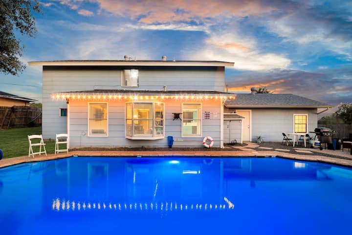 Lackland Pool House *4 Min From Lackland Afb - San Antonio