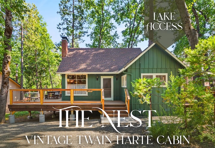 Vintage Cabin: Twain Harte Lake Access | Sleeps 8 - Brentwood Lake, Twain Harte