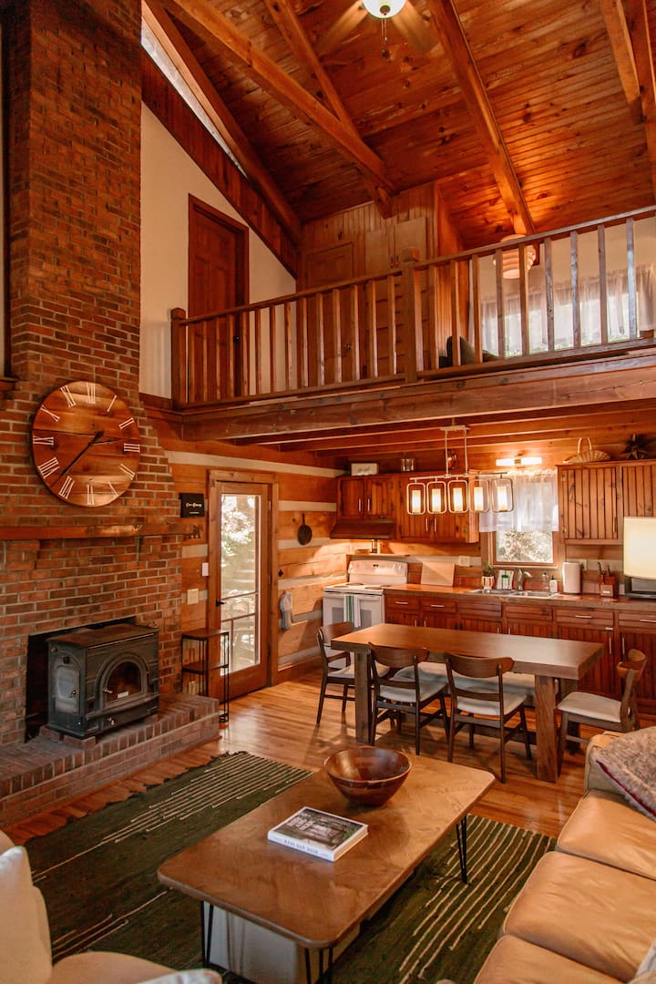 10mins To App State•log Cabin•fire Pit•dog Welcome - Boone